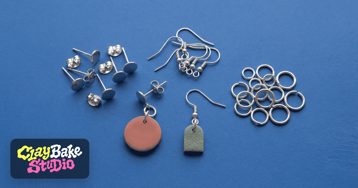Earring Findings for Polymer Clay: Posts, Hooks, Loops